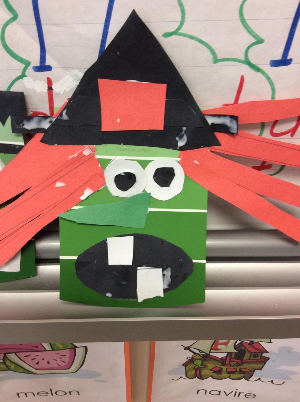 How to make a creepy paint chip witch! - B+C Guides