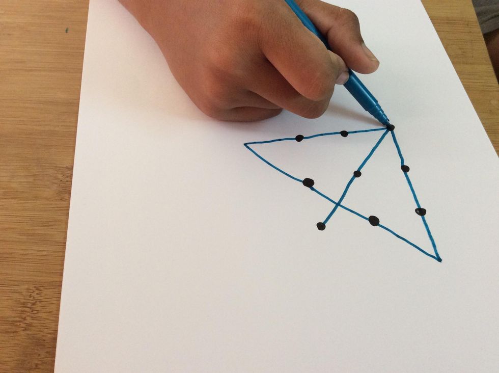 How to join all 9 dots using just 4 straight lines? - B+C Guides