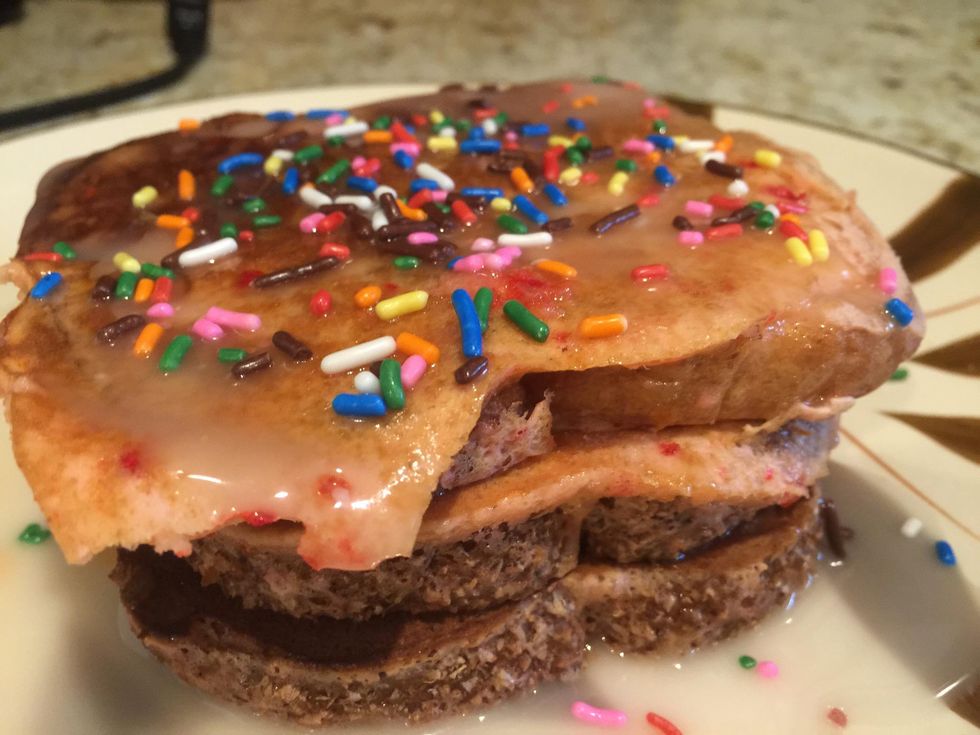 How to make french toast cake - B+C Guides