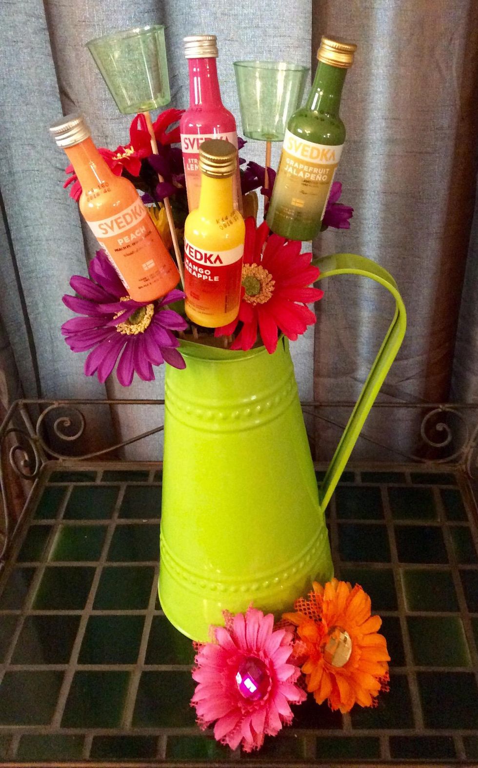 How to make a booze bouquet - B+C Guides