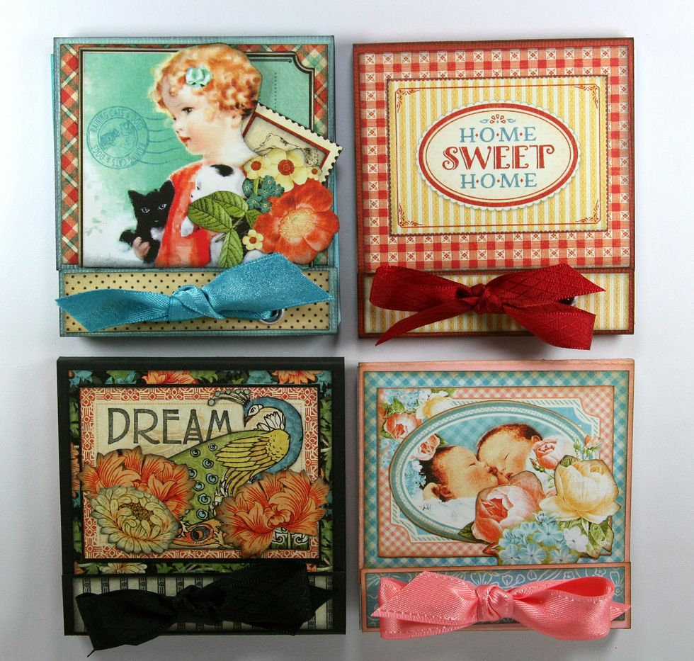 How to create matchbook style notebooks with graphic 45 - B+C Guides