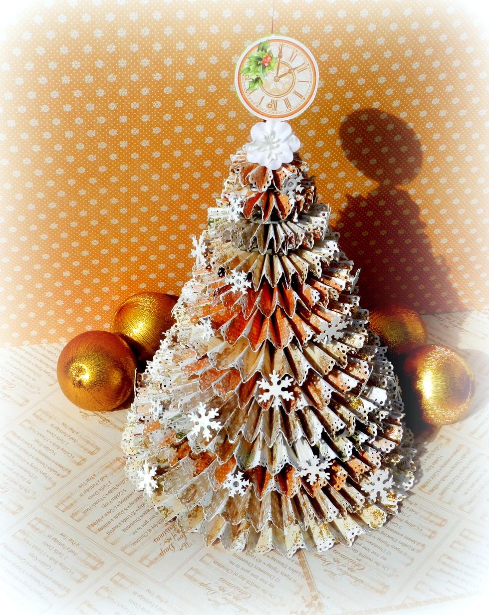 How to a christmas rosette tree - B+C Guides
