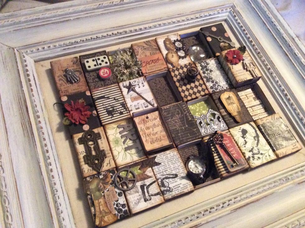 How to create a matchbox collage - B+C Guides