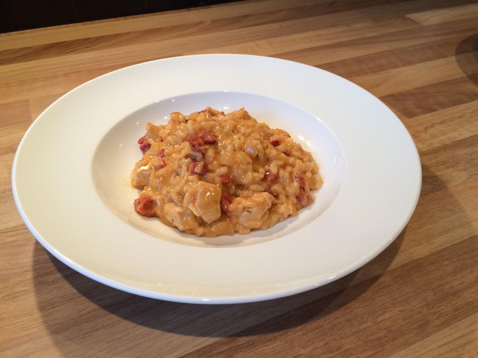 How to cook chicken, chorizo & chilli risotto - B+C Guides