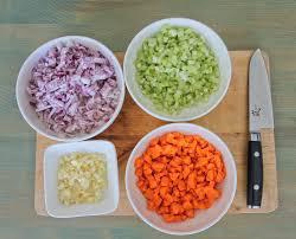 How to dice vegetables - B+C Guides