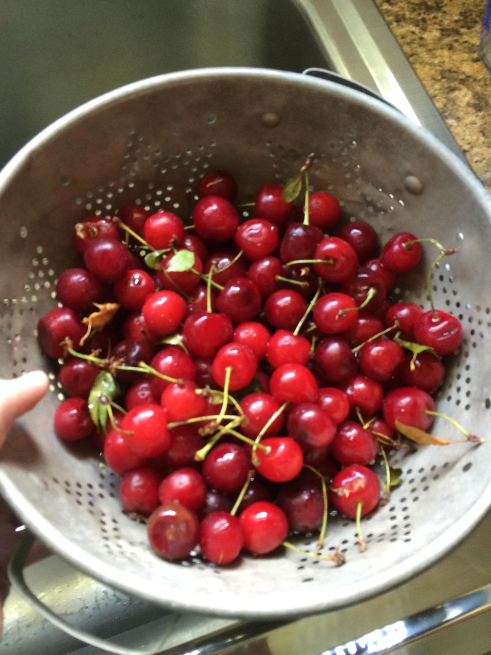 How to remove the pits from cherries w/o a cherry pitter - B+C Guides