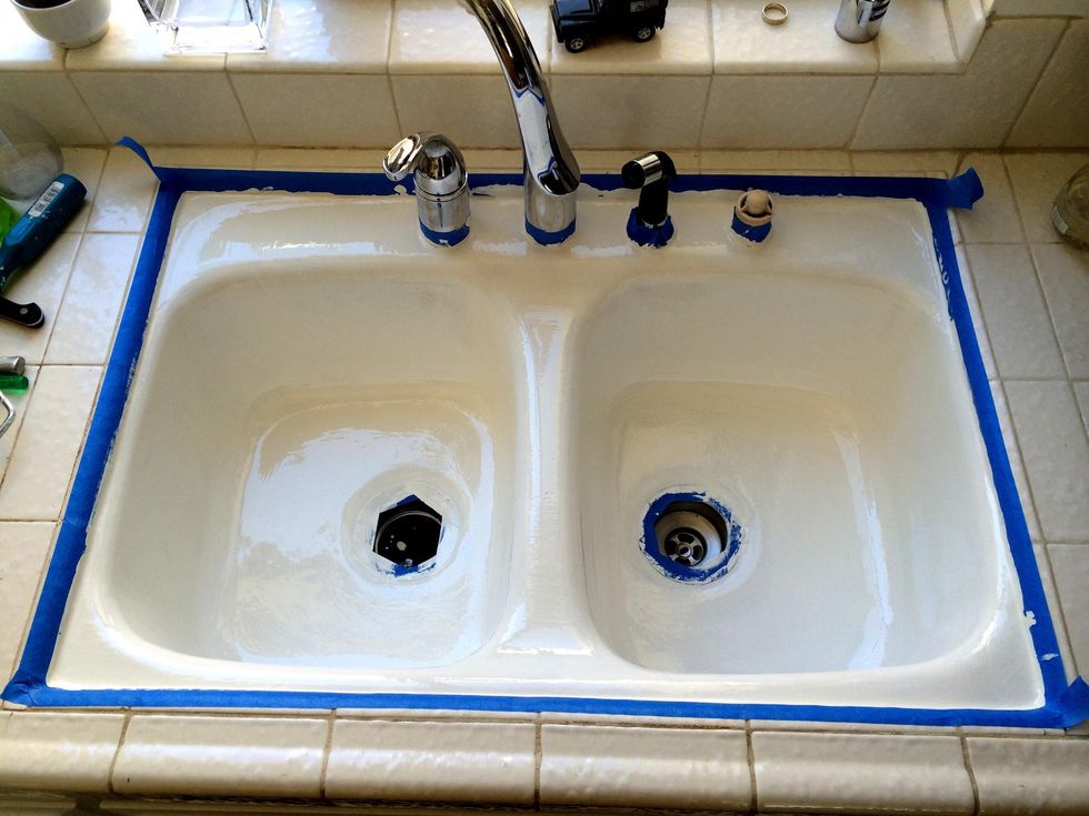 How to resurface a sink - B+C Guides