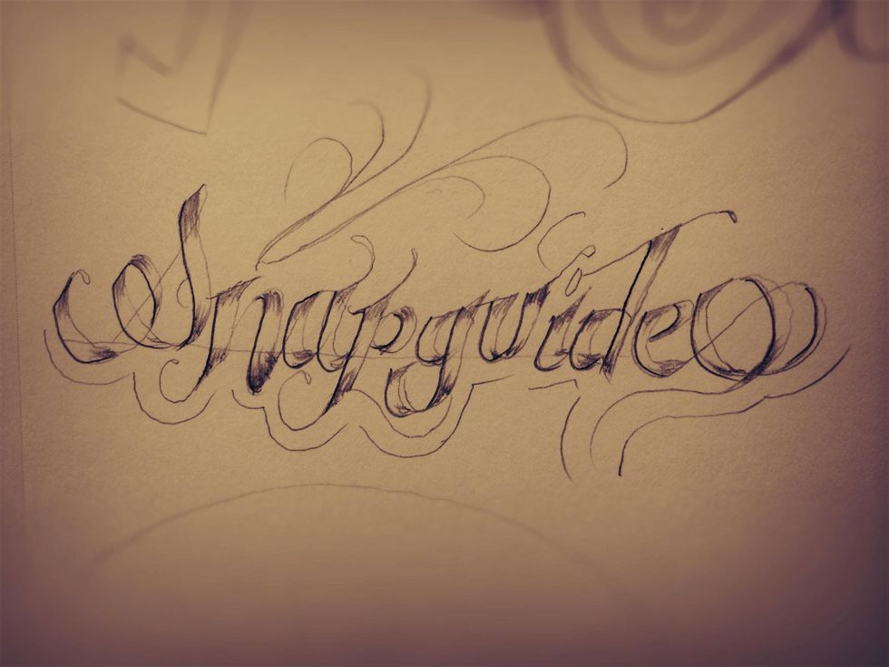 How to turn regular writing into fancy writing - B+C Guides