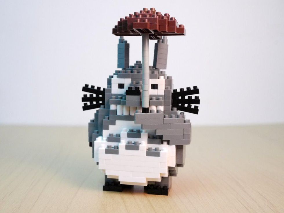 How to build totoro with nanoblock - B+C Guides