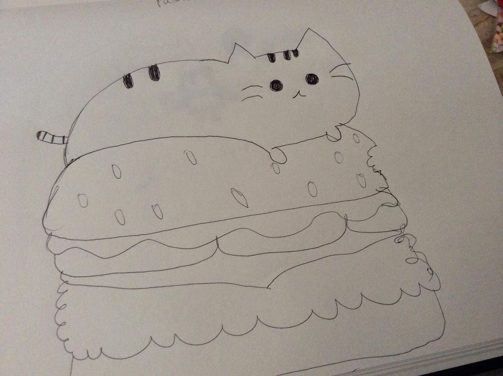 How to Draw Pusheen the Cat ? - B+C Guides