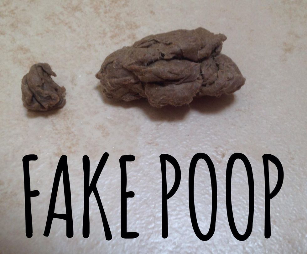 How to make fake poop!!!! - B+C Guides