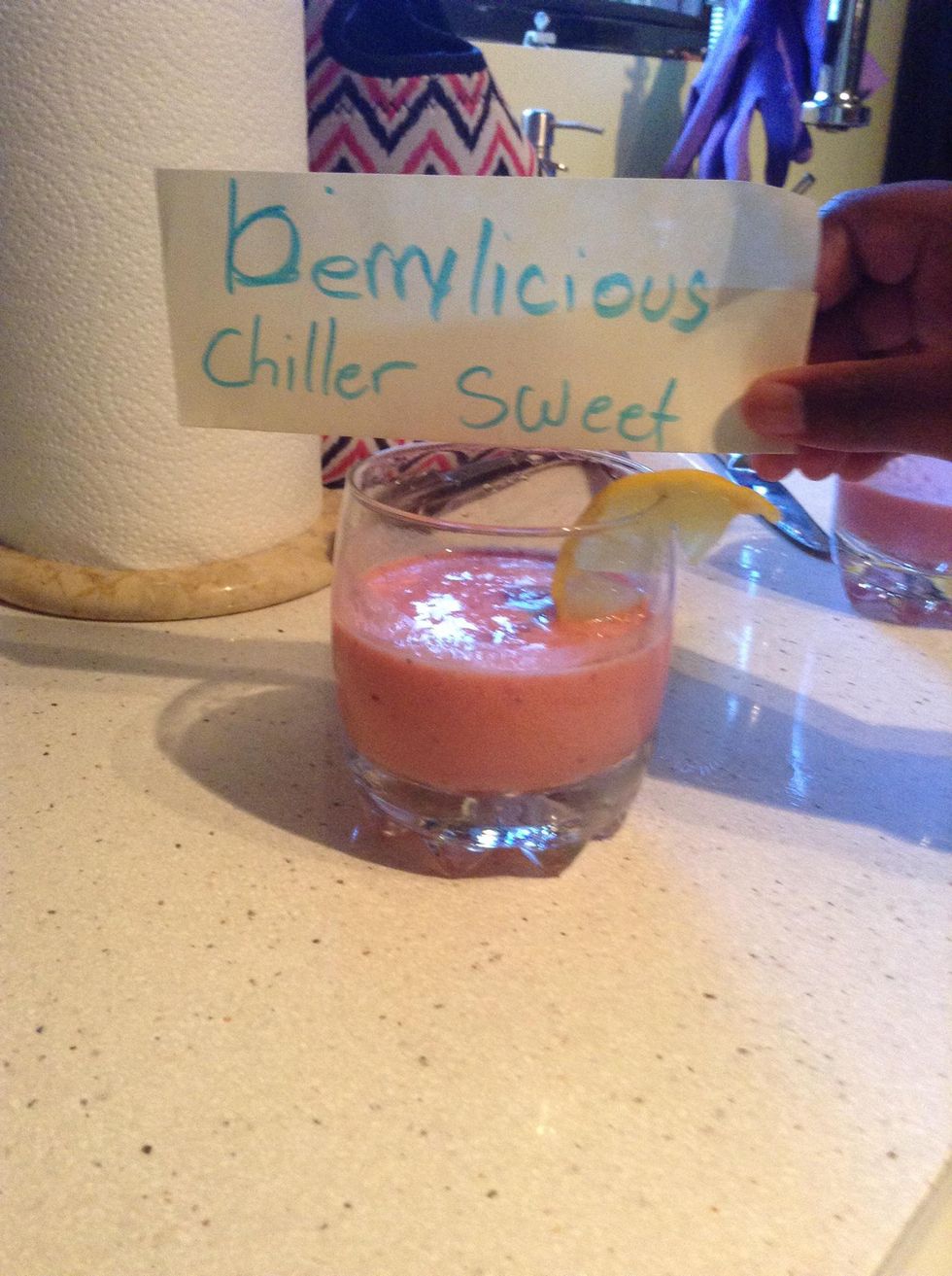 How to create berrylicious chilled sweet - B+C Guides