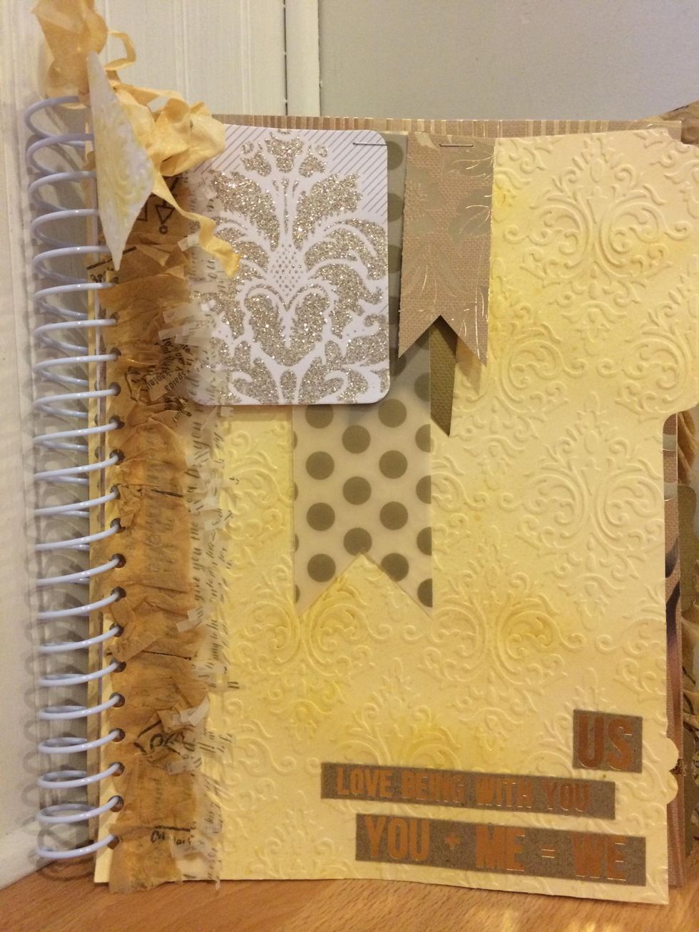 How to create an embossed file folder album - B+C Guides