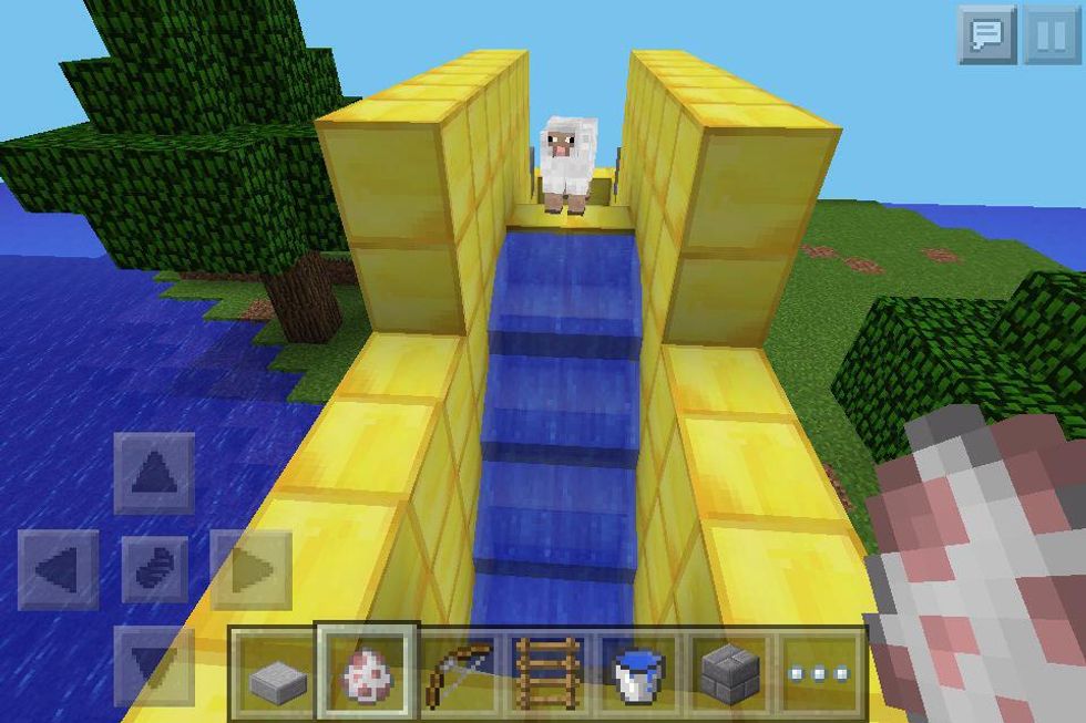 How to make a luxury water slide in minecraft - B+C Guides