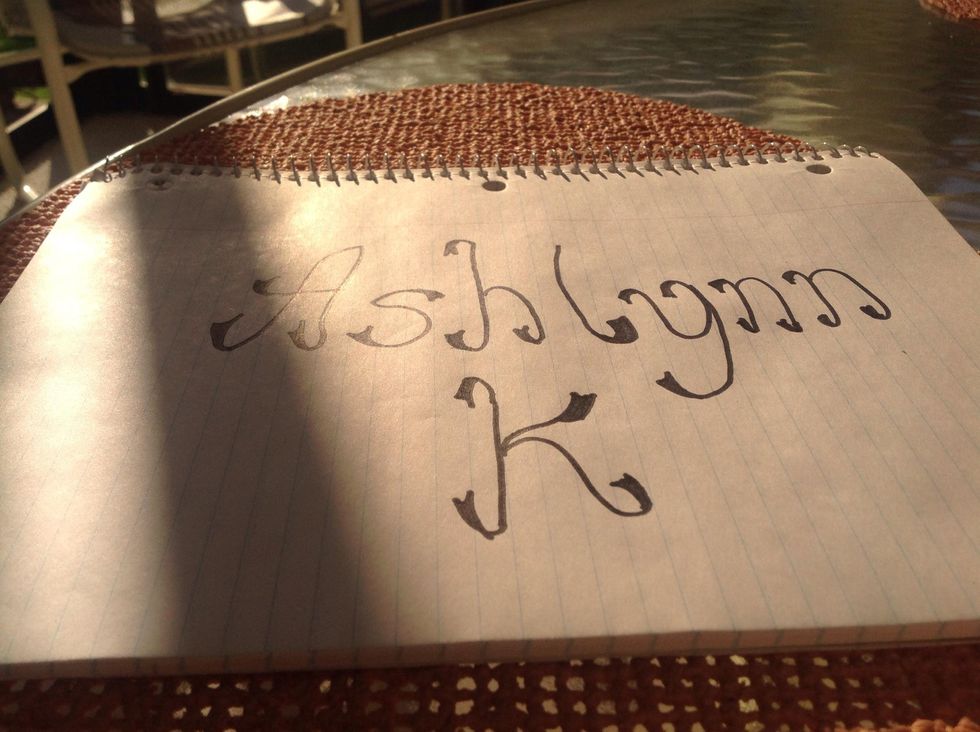 How to Make Fancy Writing - B+C Guides