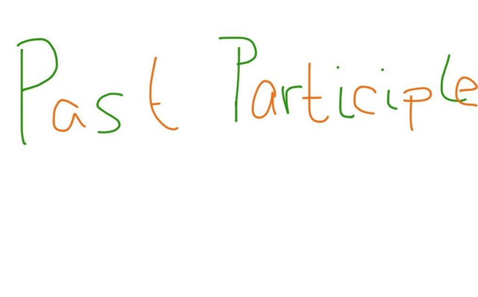 How to use the past participle - B+C Guides