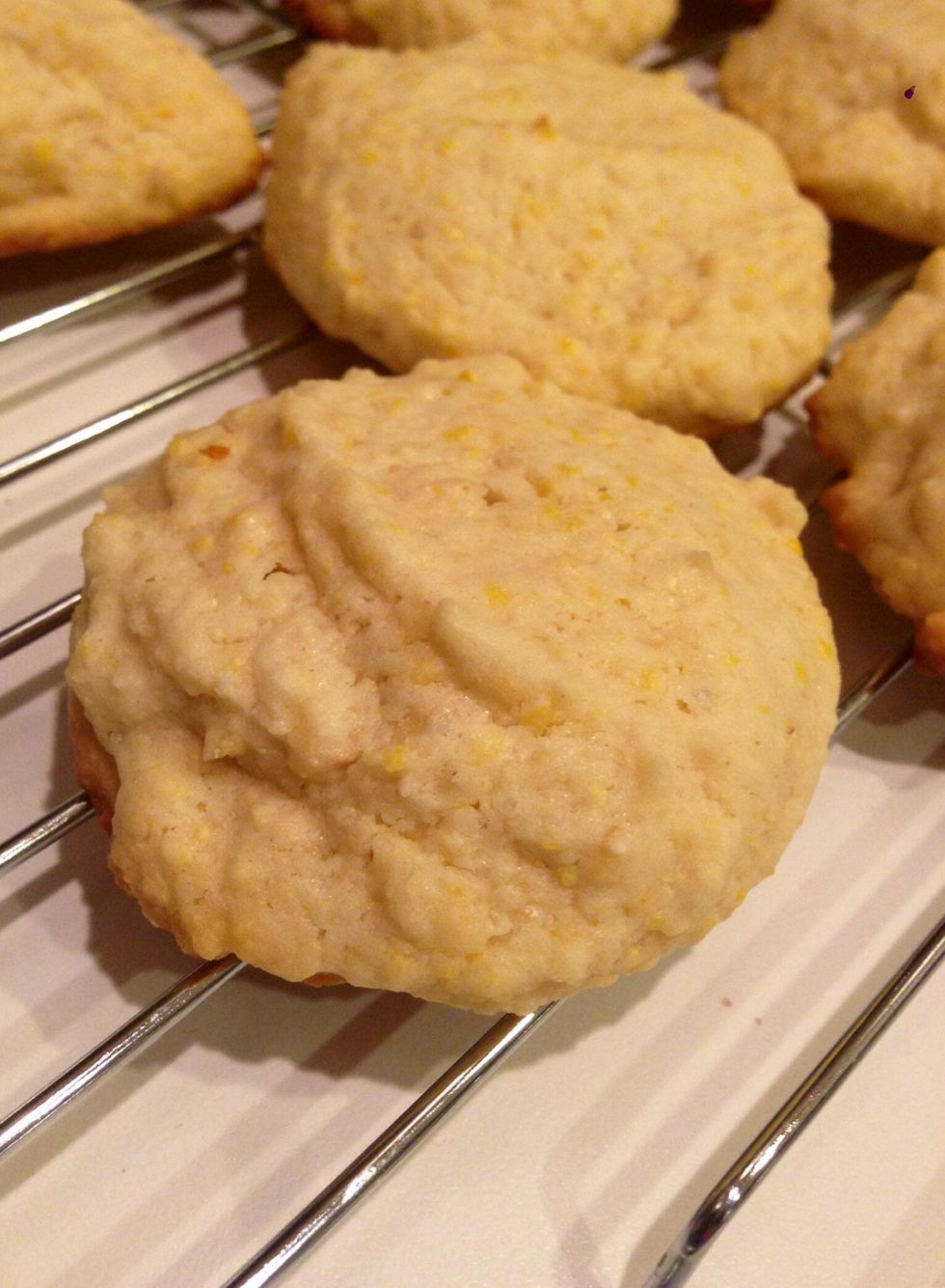 How to make lemon polenta cookies - B+C Guides