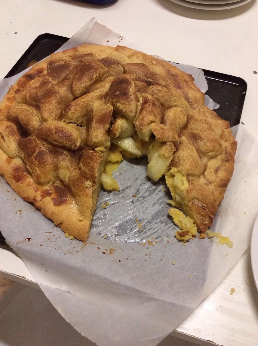 How to bake free-form apple pie - B+C Guides