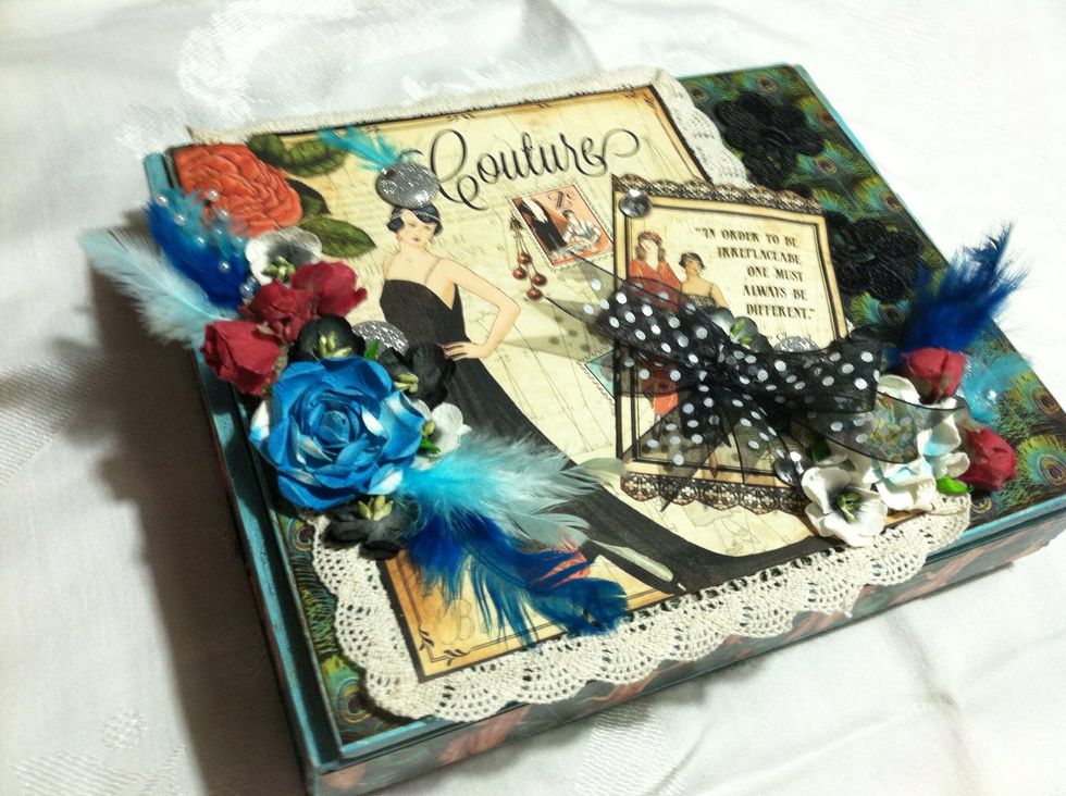 How to upcycle a cigar box wth g45 "couture" - B+C Guides