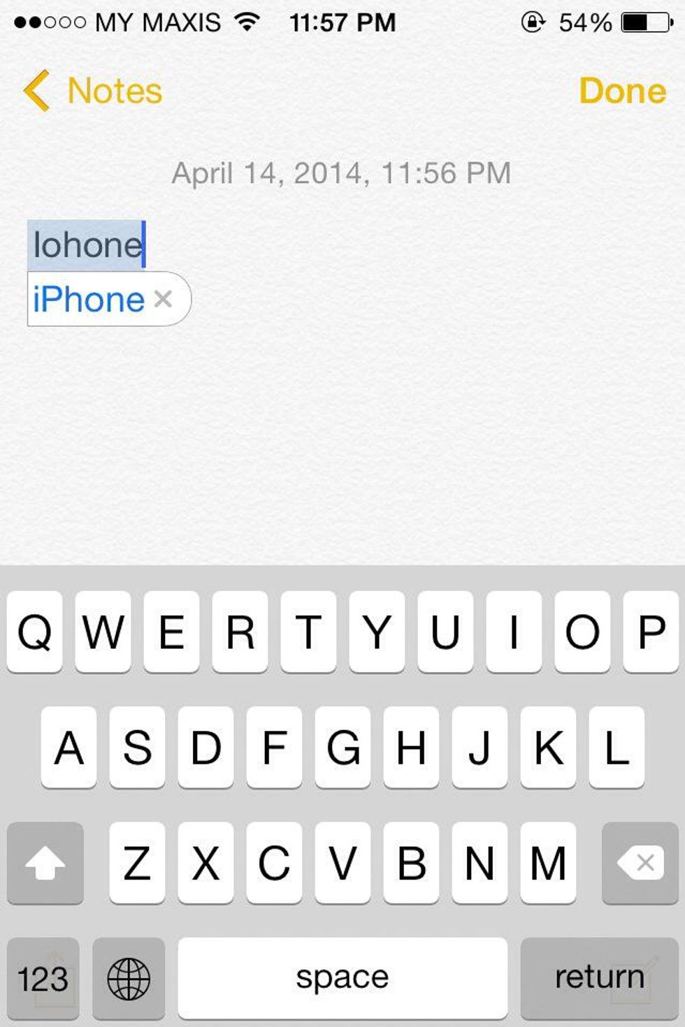 How to minimize typo in ios iphone ipad - B+C Guides