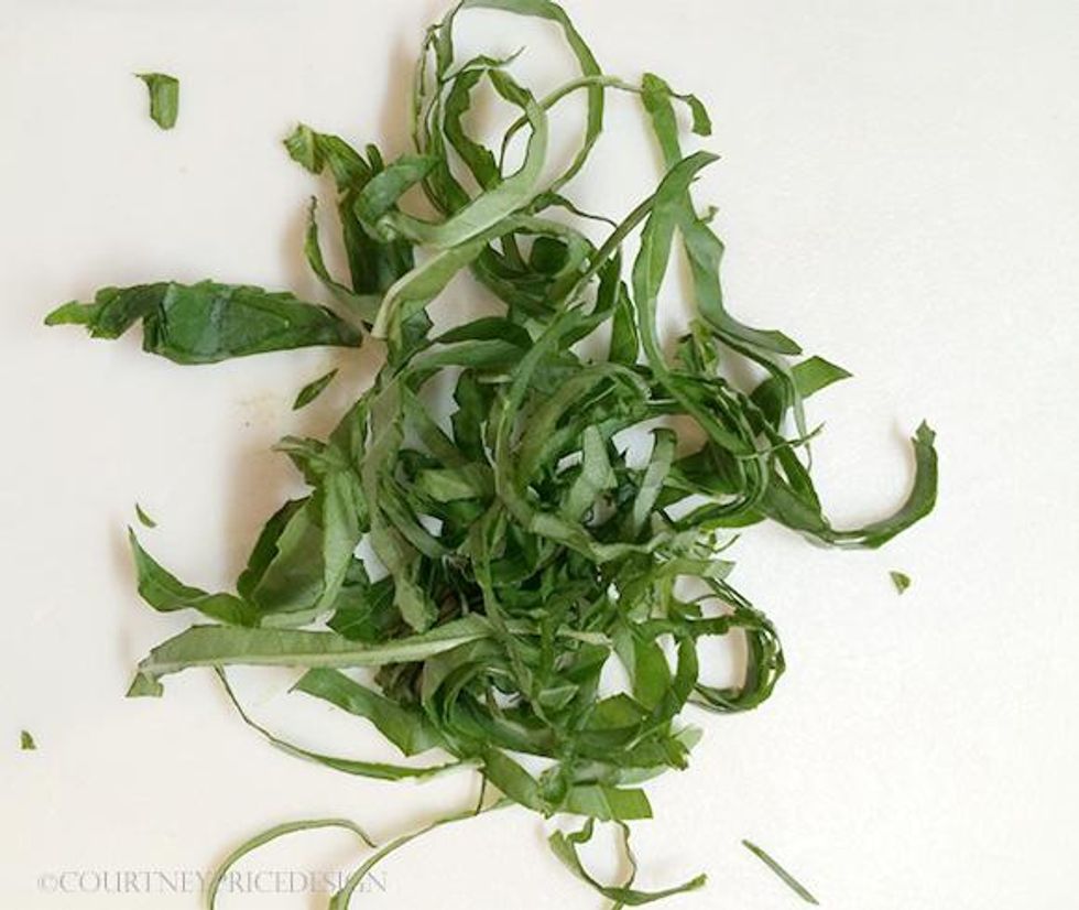 How to chiffonade basil (or other herbs) - B+C Guides