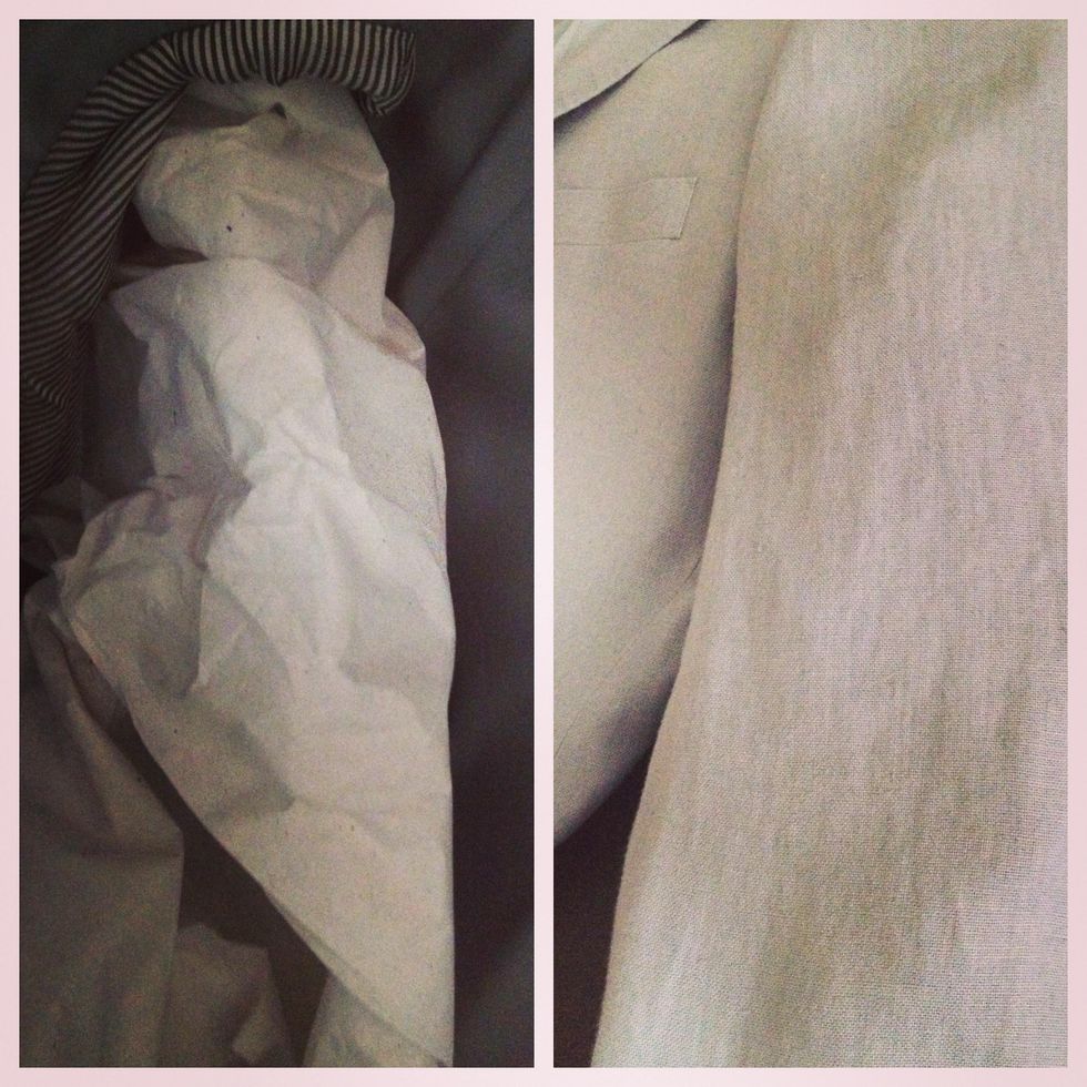 How to pack a linen suit - B+C Guides