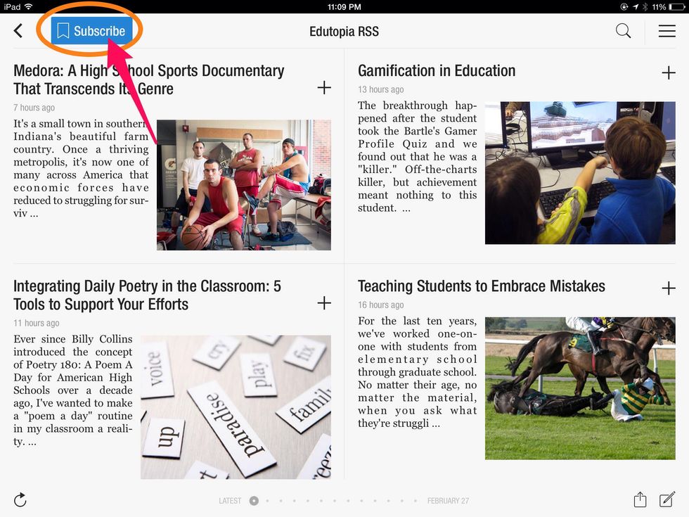 How to add any website or rss feed to flipboard - B+C Guides
