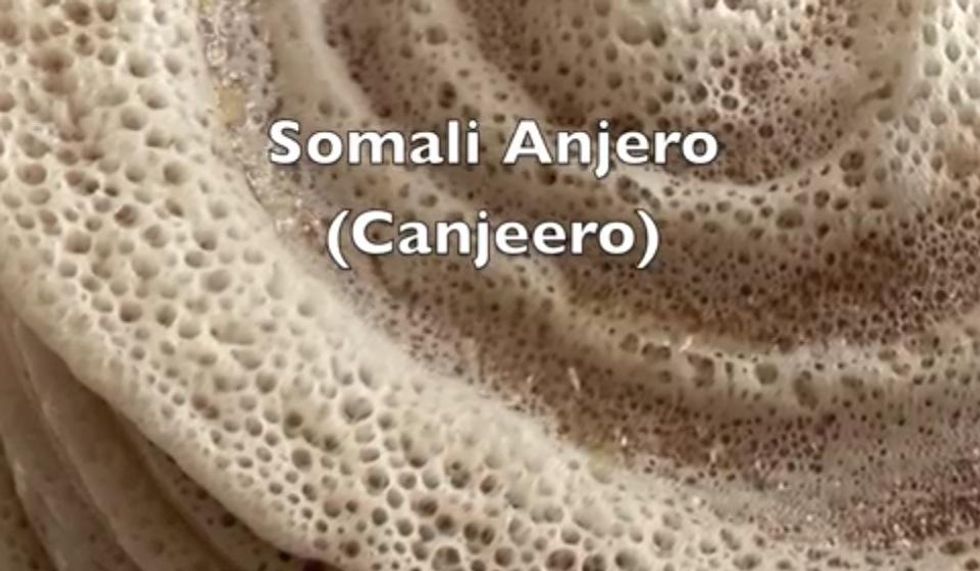 How to make anjero (somali food) - B+C Guides