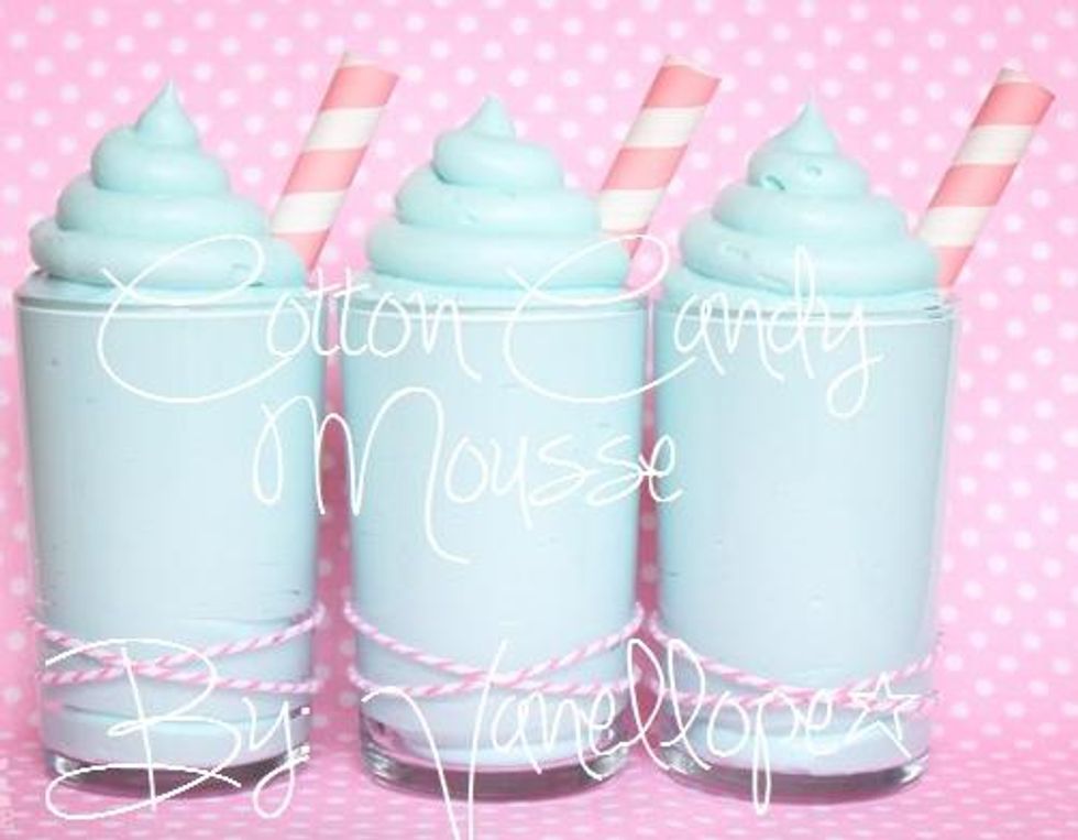 How to make cotton candy mousse - B+C Guides