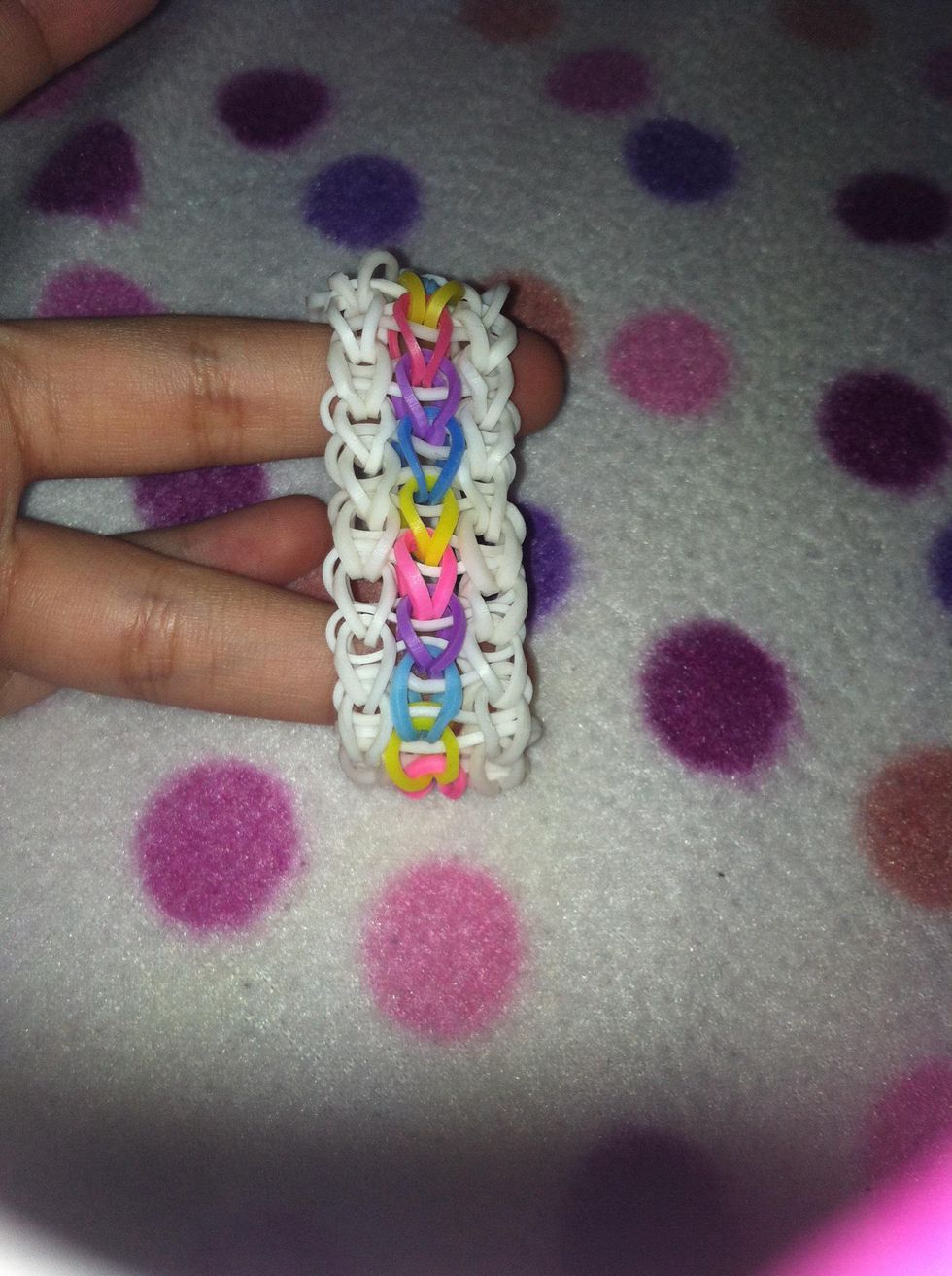 How to make a triple single rainbow loom - B+C Guides