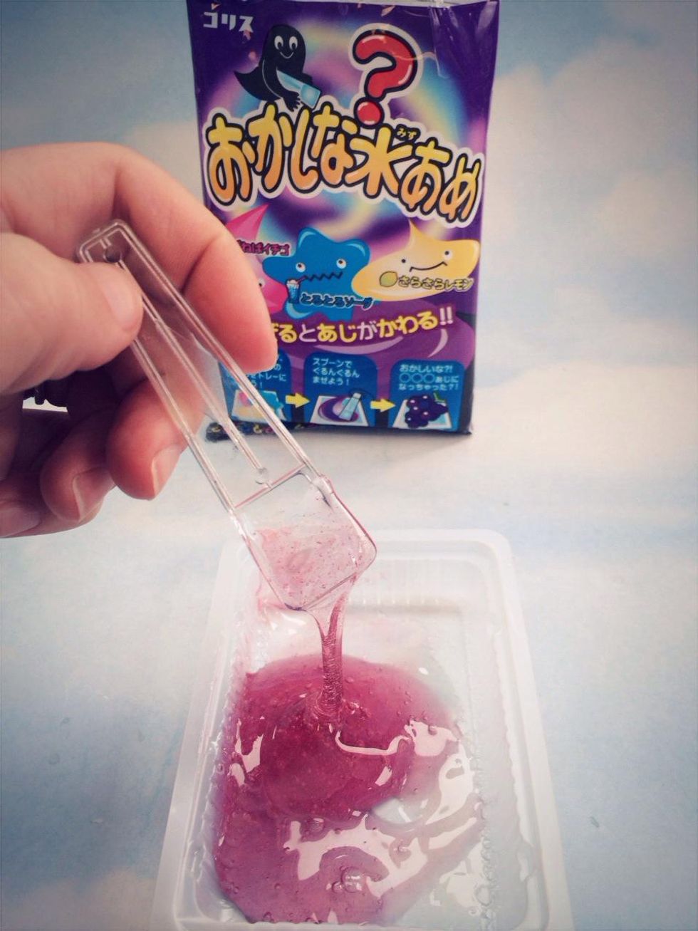 How to make coris okashi na mizu ame mini diy candy kit - B+C Guides