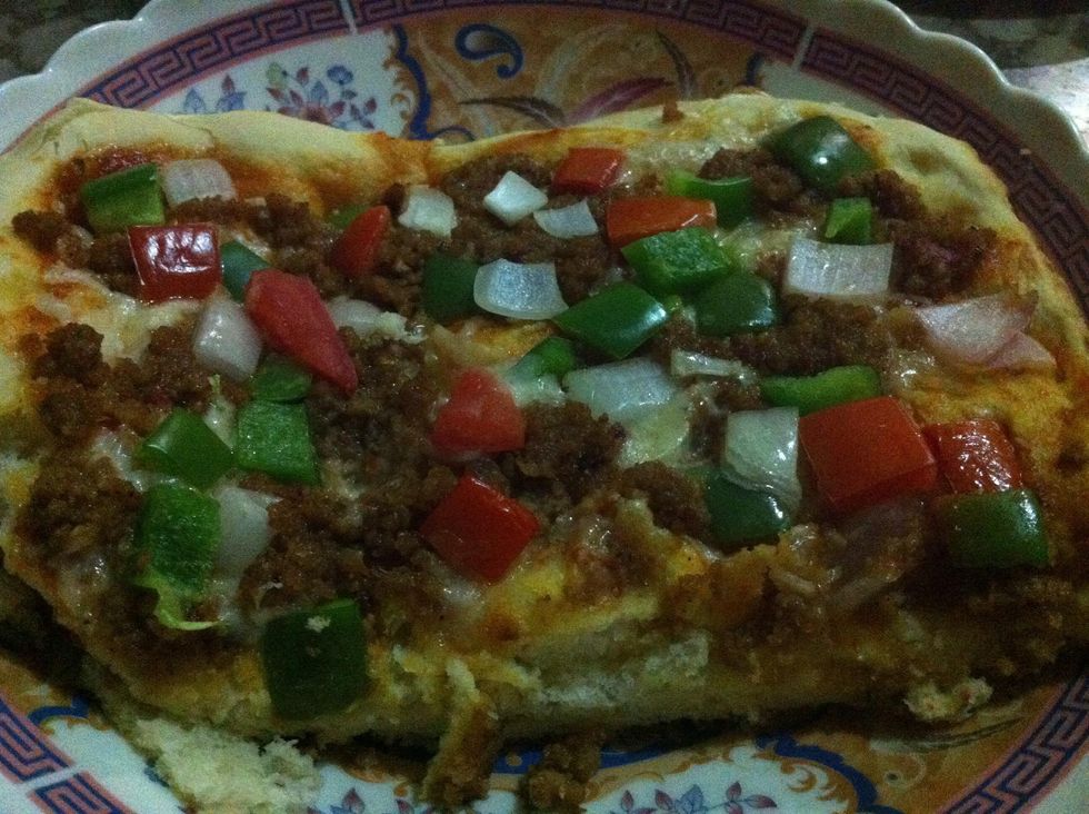 How to make minced beef pizza - B+C Guides