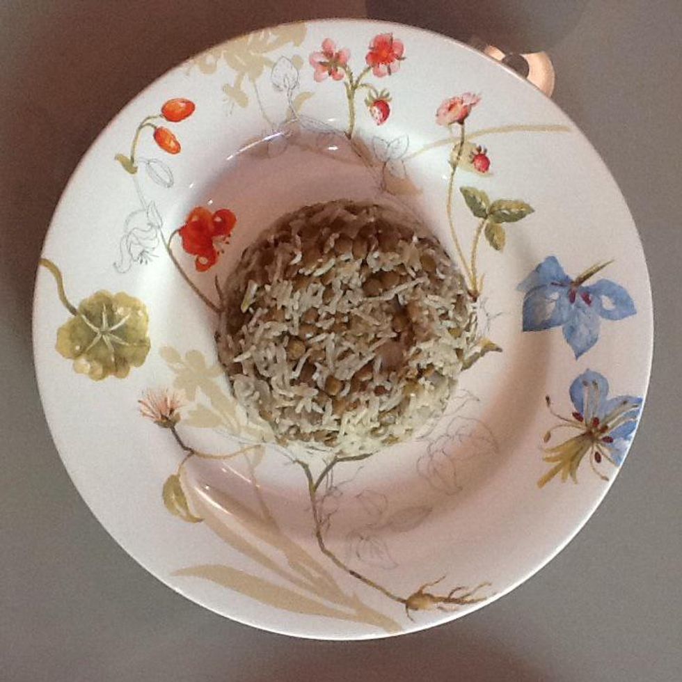 How to cook mjadarah (middle eastern rice with lintels) - B+C Guides