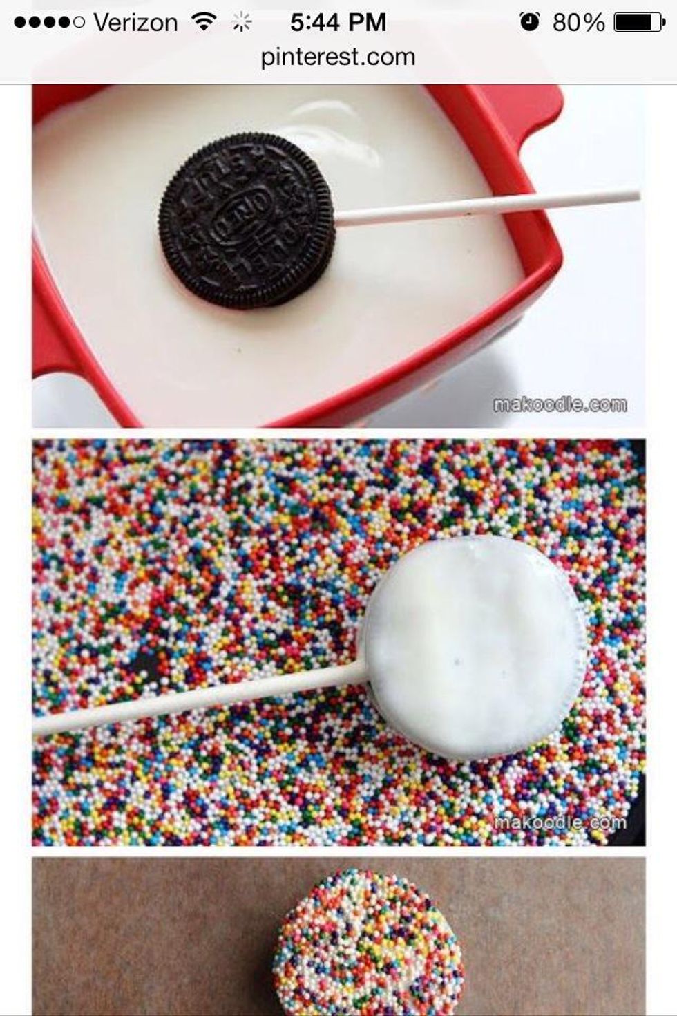 How to make oreo pops - B+C Guides