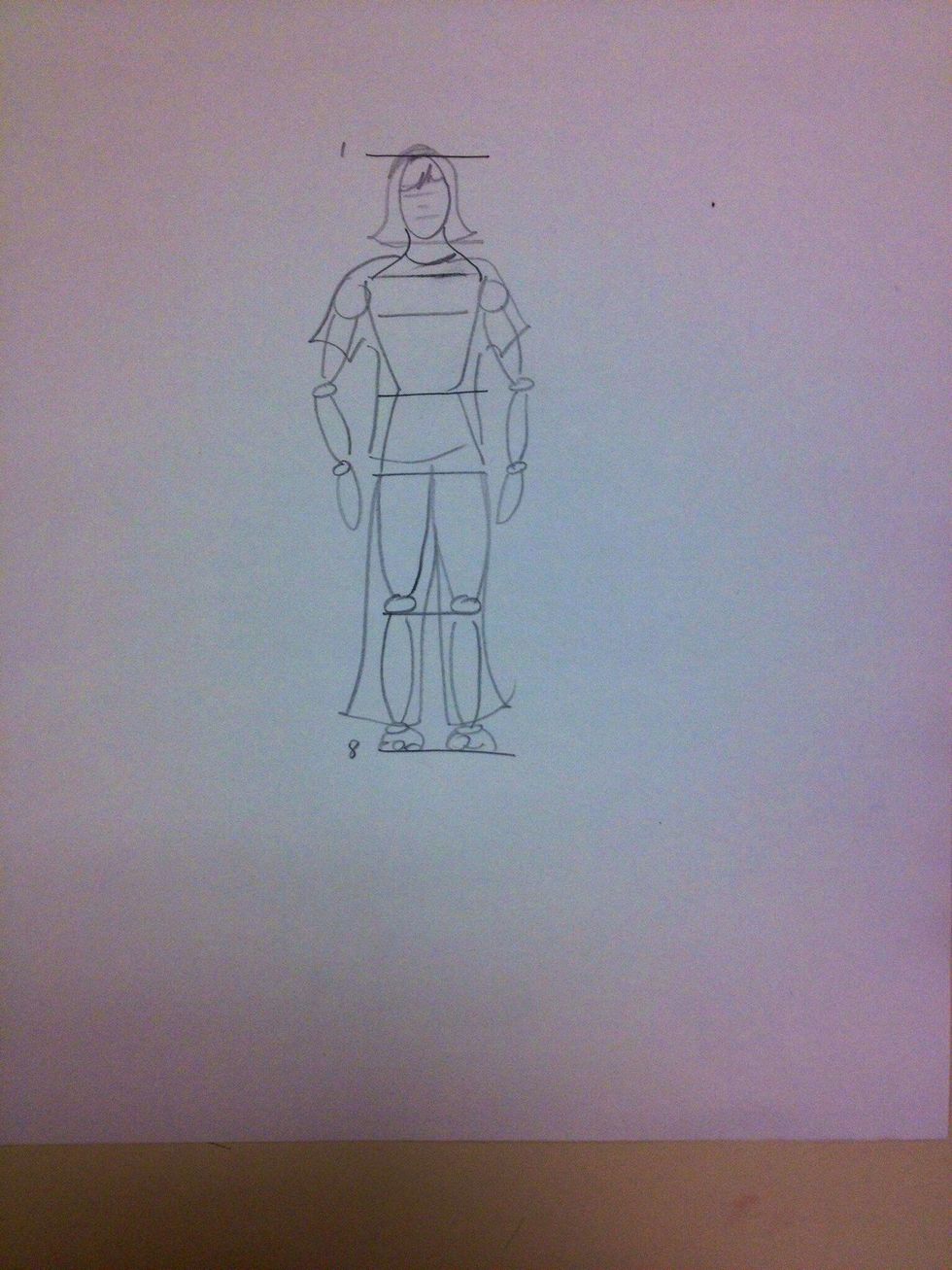 How to draw a full figure - B+C Guides