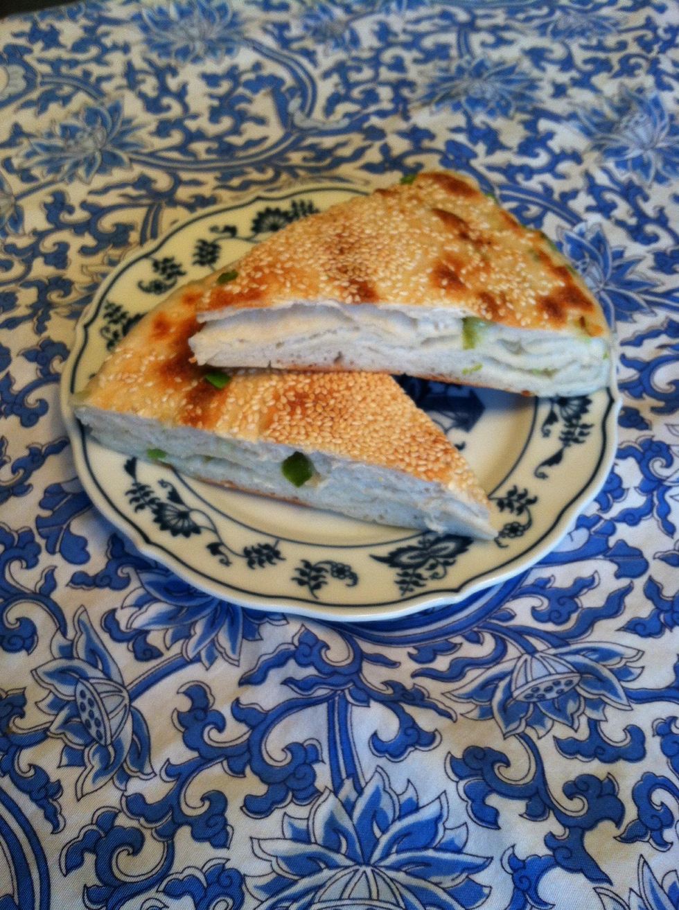 How to make chinese scallion pie - B+C Guides