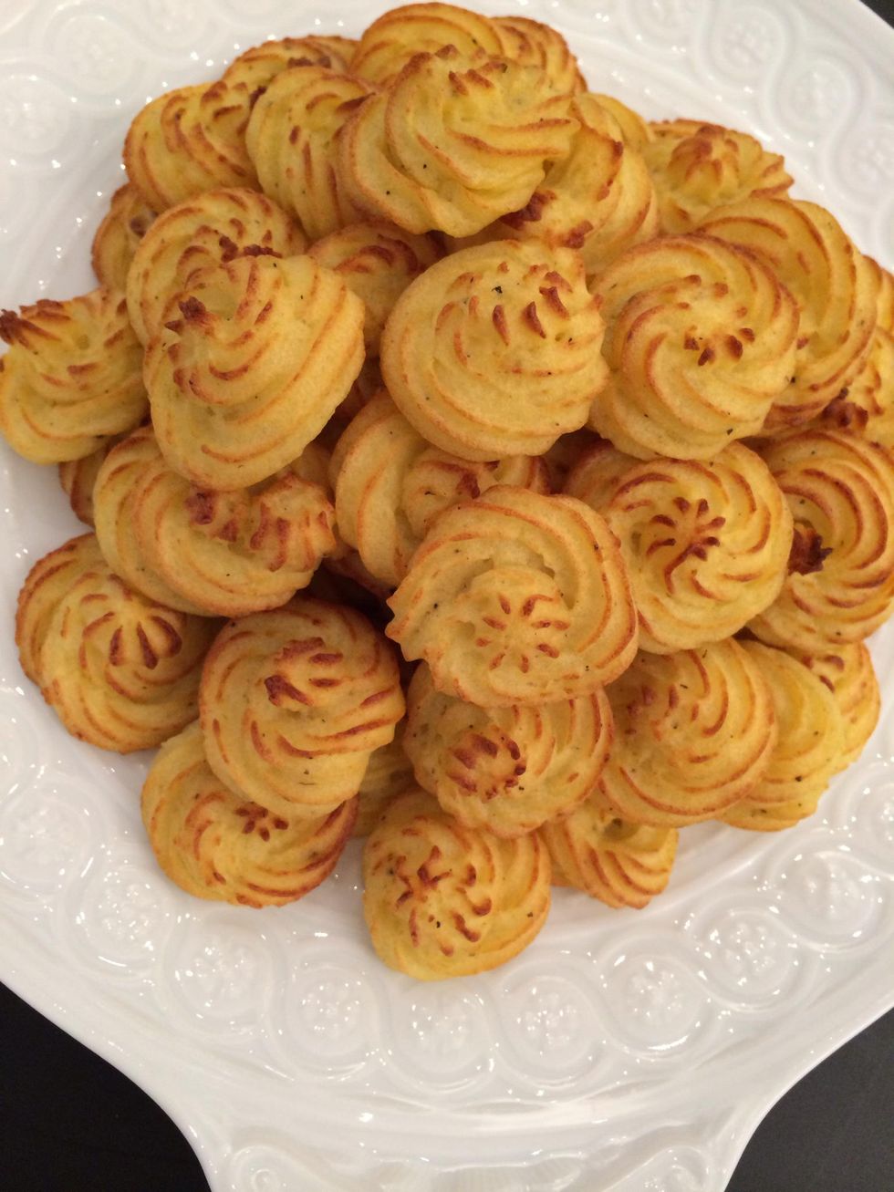 How to prepare fancy potatoes (pommes duchesse) - B+C Guides