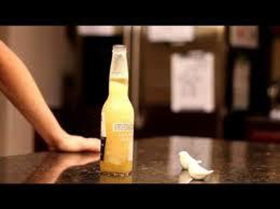 How to magically freeze liquid in under 5 seconds trick - B+C Guides