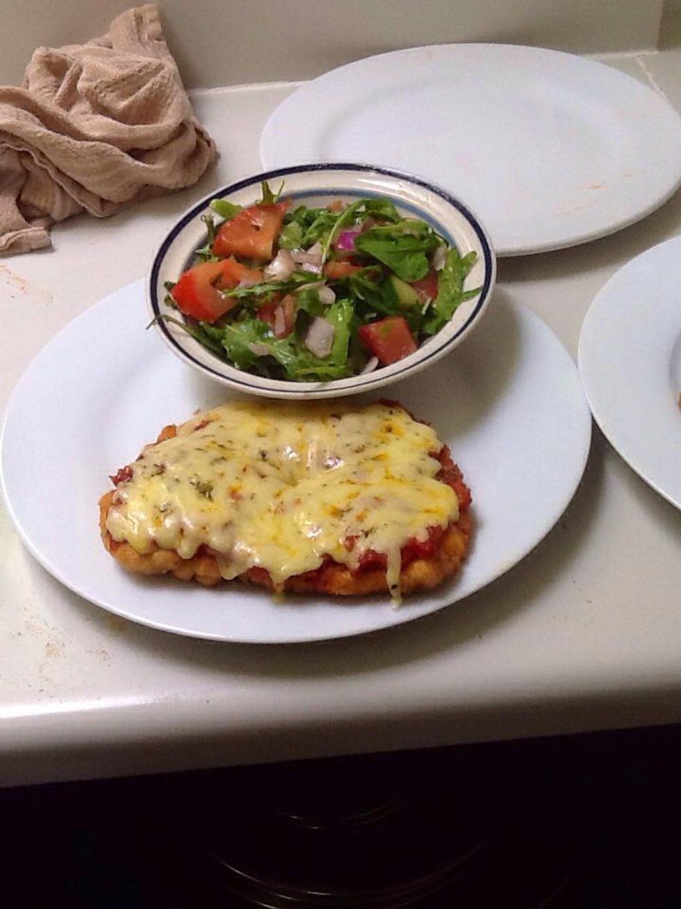 How to Make a Pub Style Chicken Parmigiana - B+C Guides
