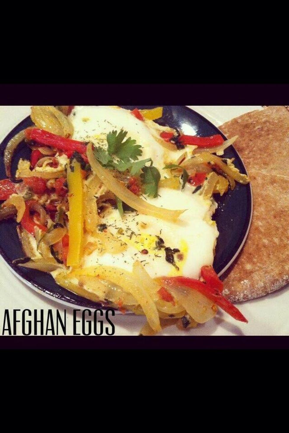 How to make afghan eggs for breakfast - B+C Guides