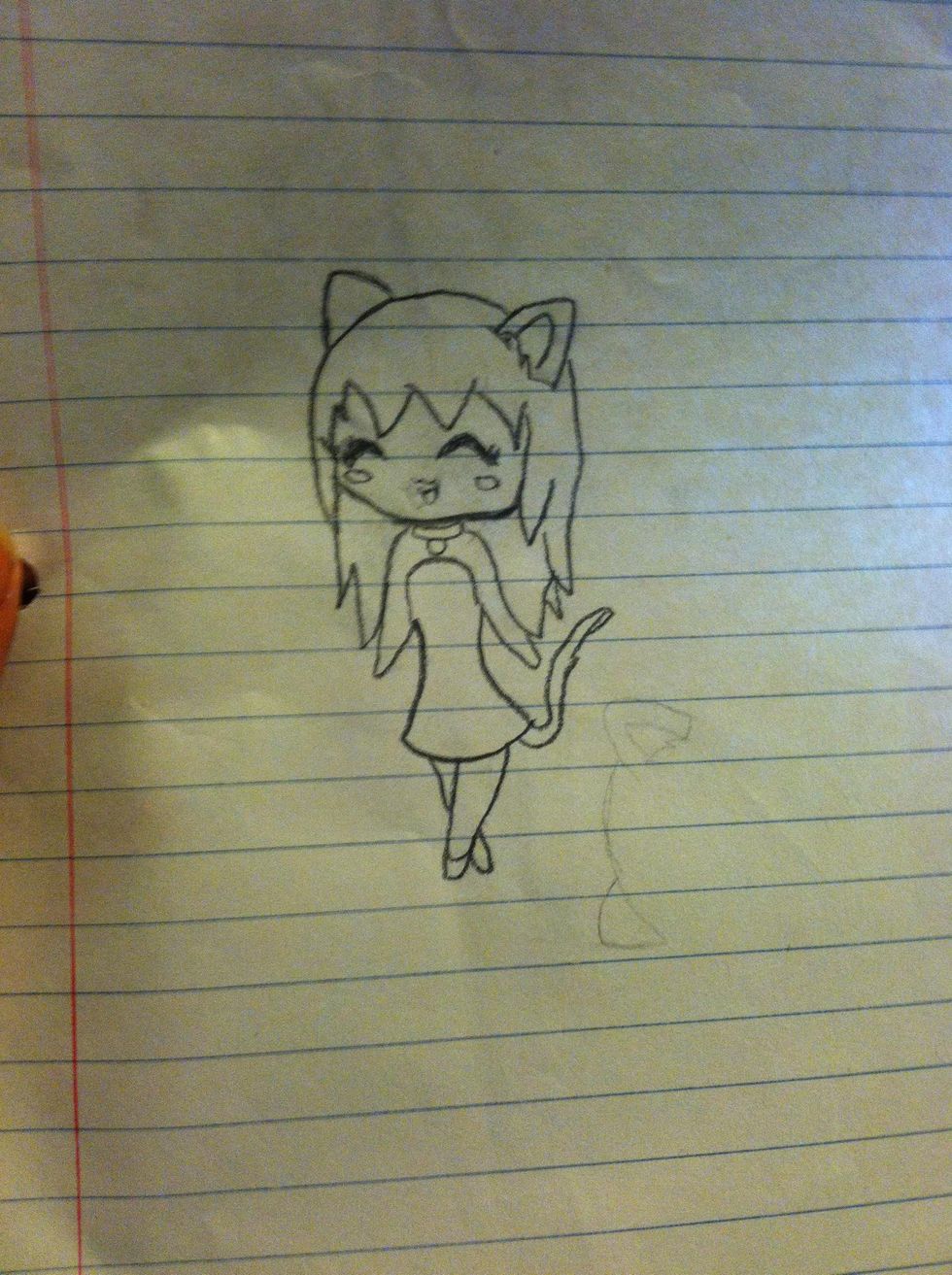 How to draw neko - B+C Guides