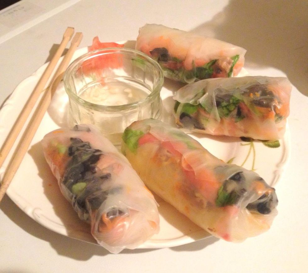 How to make spring rolls - B+C Guides