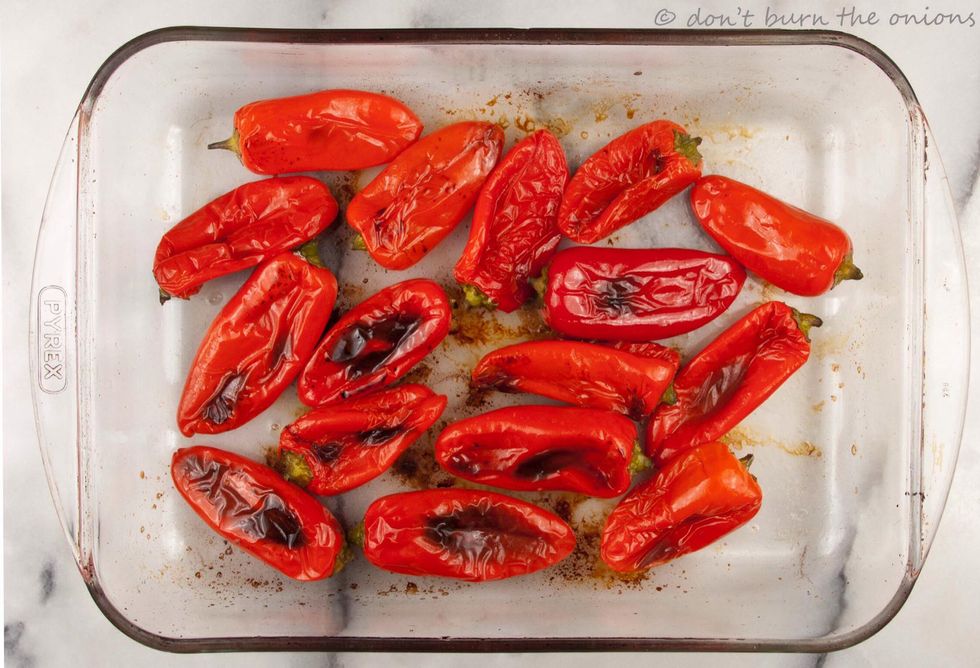 How to roast sweet piquillo peppers - B+C Guides