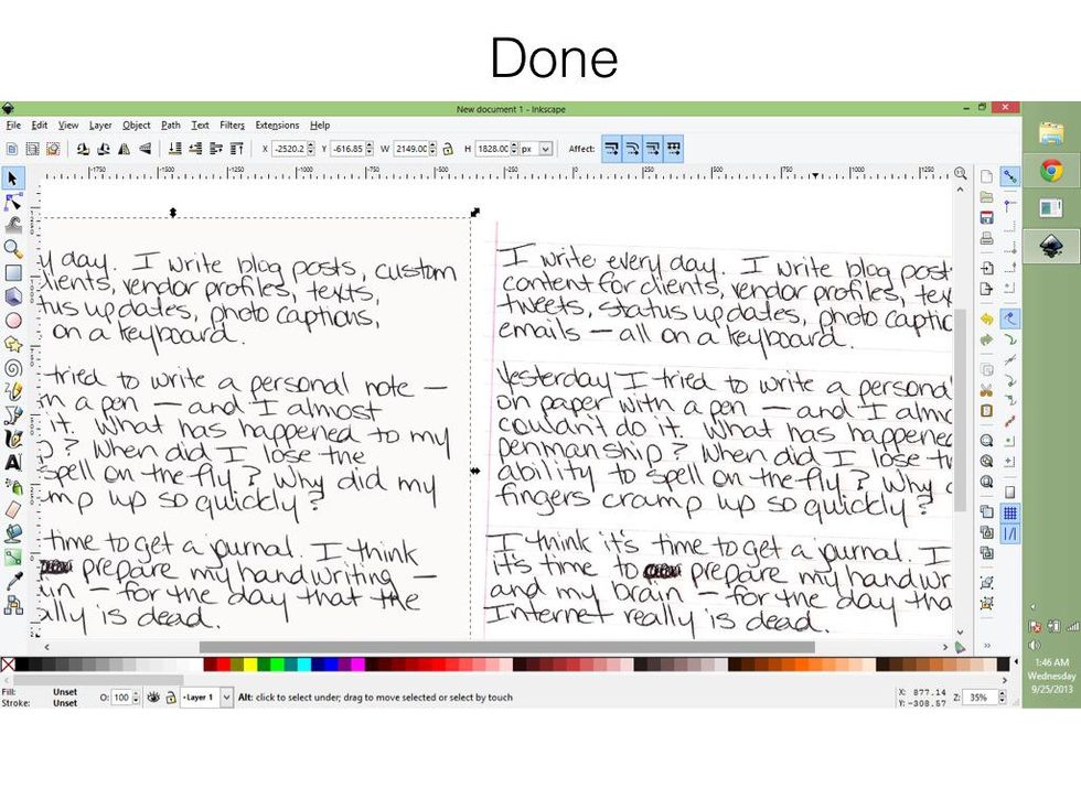 How to digitize your handwriting - B+C Guides