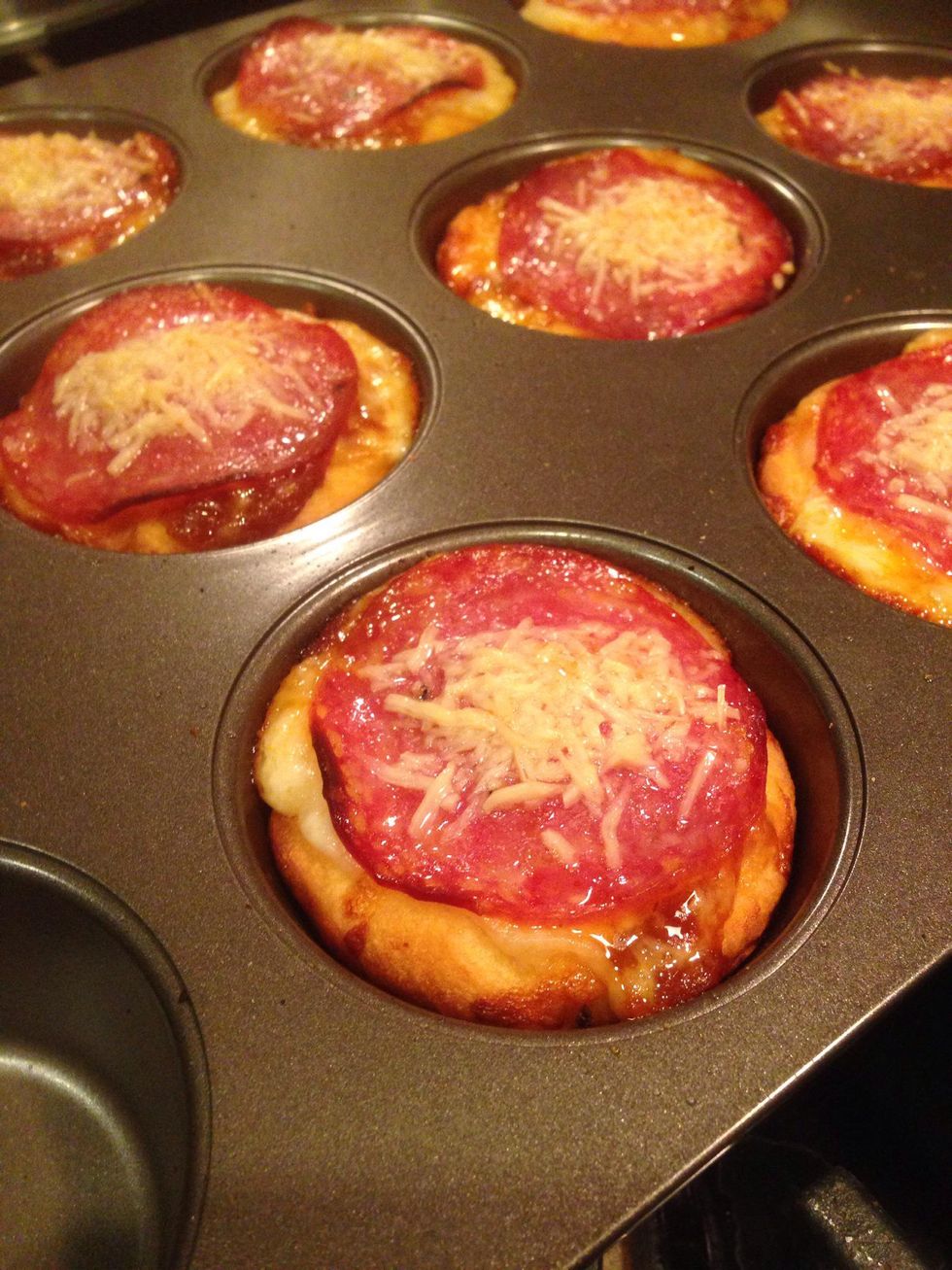 How to make pizza cupcakes - B+C Guides