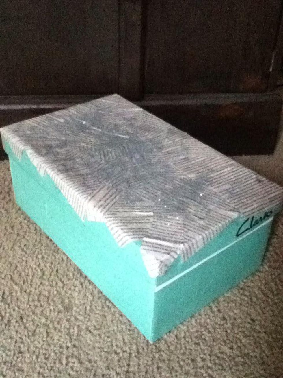 How to decoupage a shoe box - B+C Guides