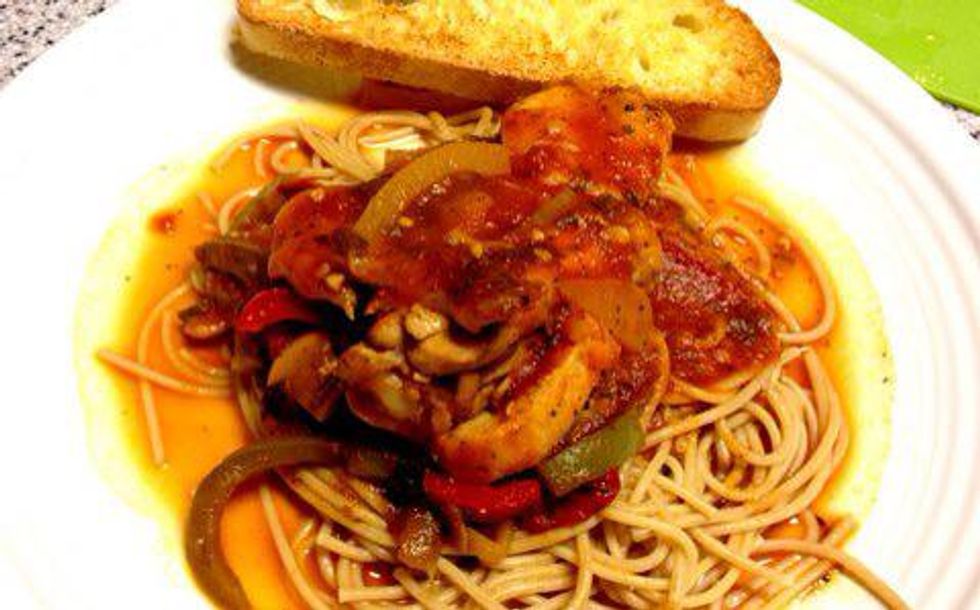 How to cook a chicken in italian wine sauce - B+C Guides