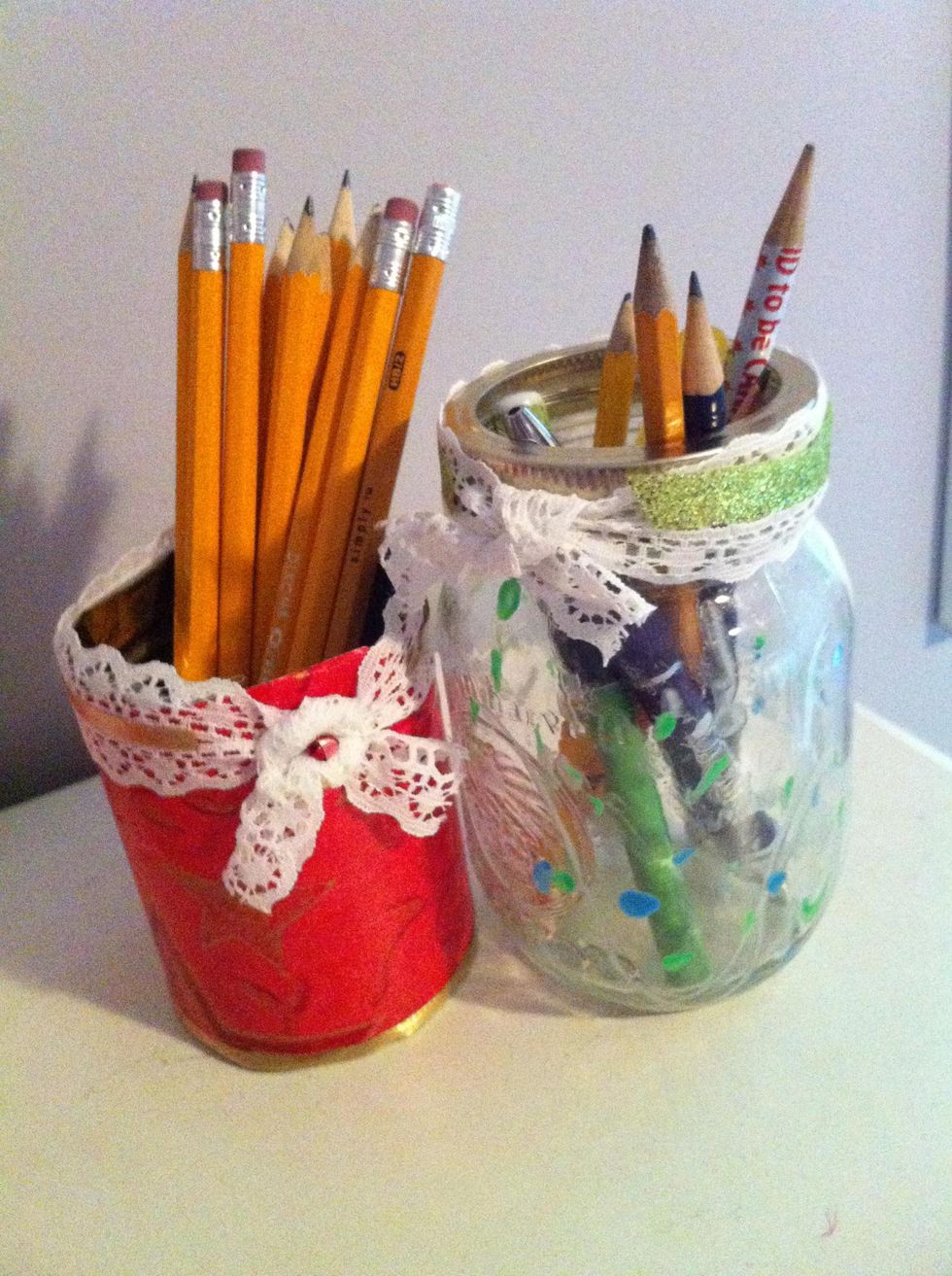 How to make a diy fancy pencil holder - B+C Guides