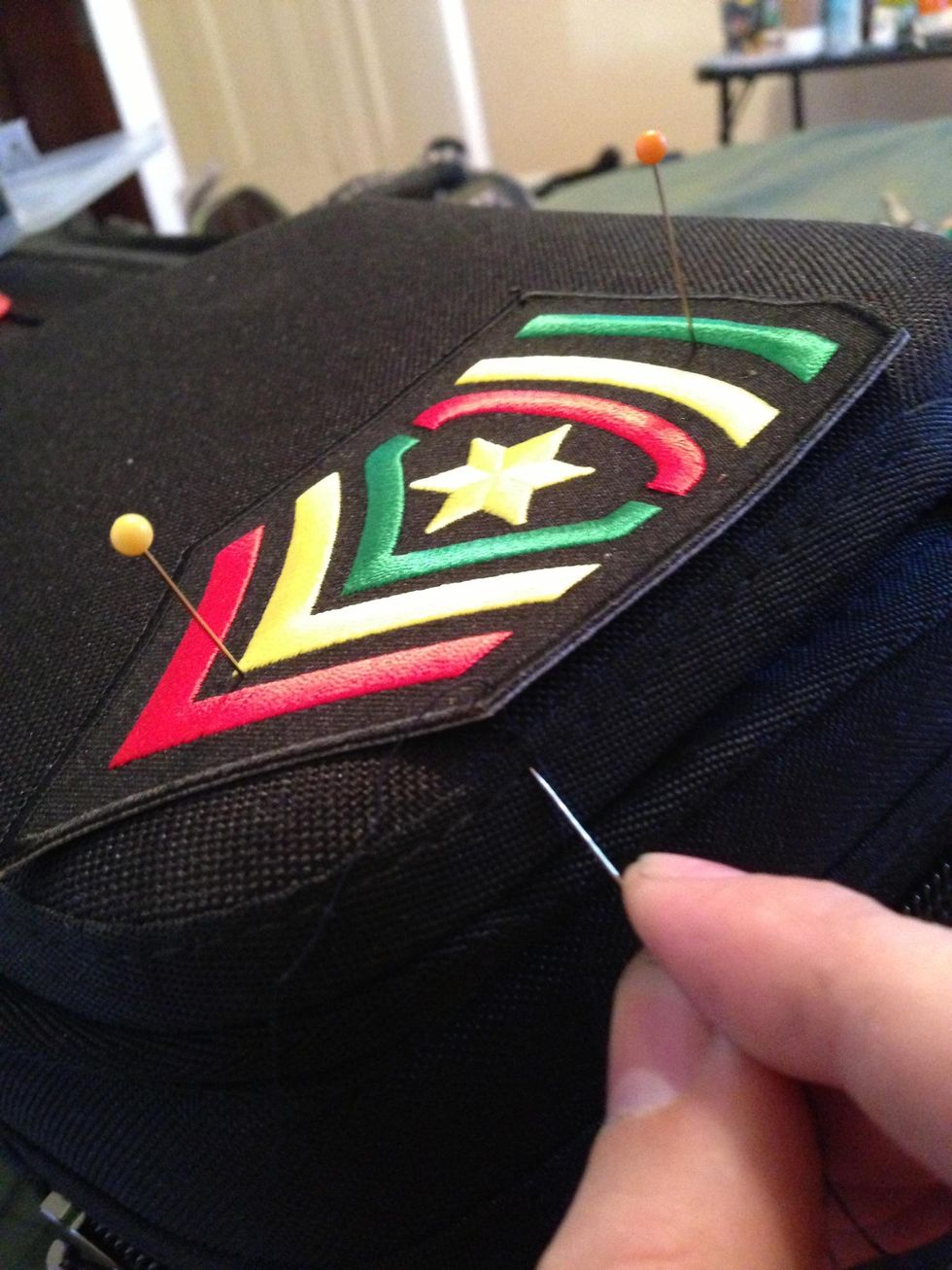 How to sew on a patch - B+C Guides