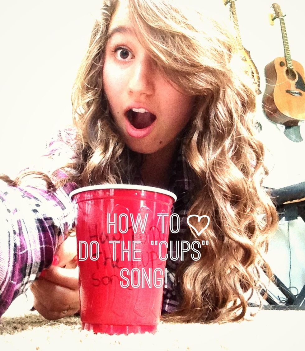 How to do the "cups song" easy tutorial! - B+C Guides